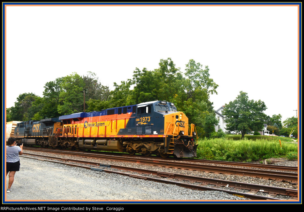 Chessie System Heritage Unit Profile Shot